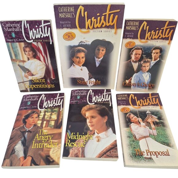 Catherine Marshall | Other | 6 Christy Book Lot S 2 3 4 5 6 Catherine ...
